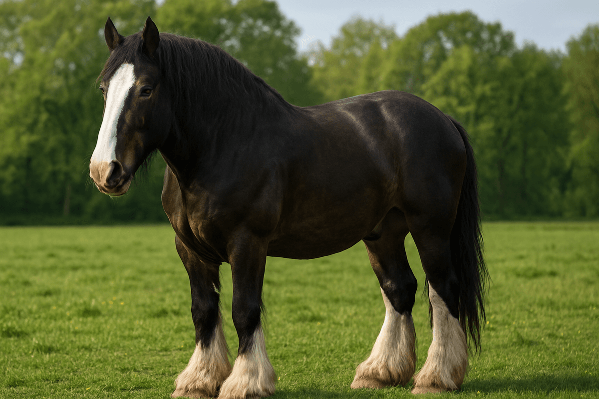 Shire Horse Pferderasse | Charakter, Haltung & Pflege | Pferdly